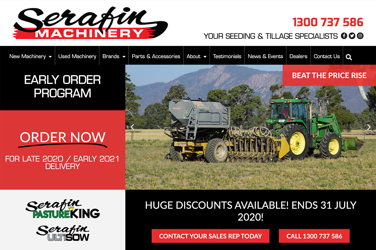 Serafin Machinery - Straight Lines